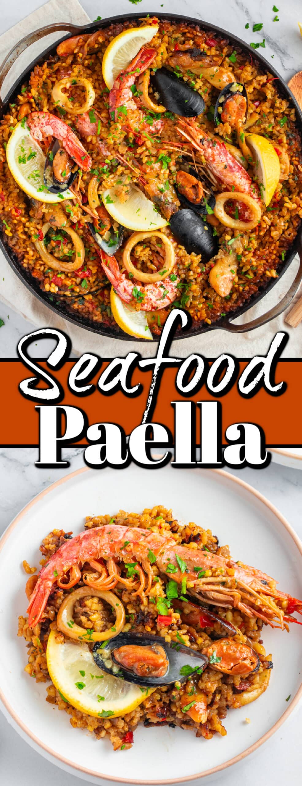 Seafood Paella Noshing With the Nolands Dinner