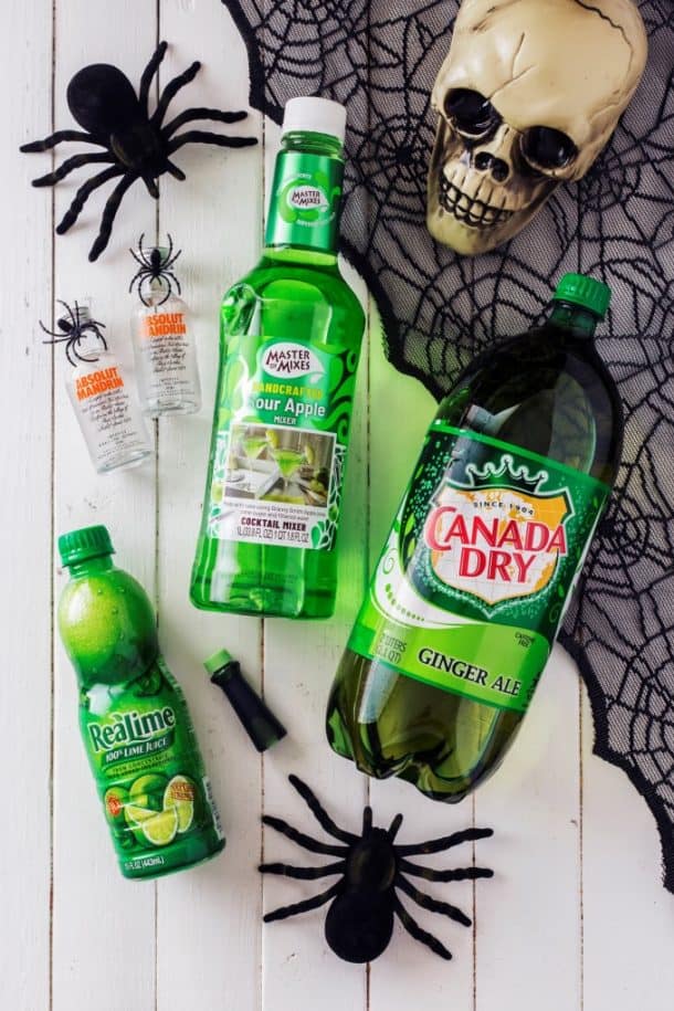 Embalming Fluid Cocktail for Halloween fun for adults