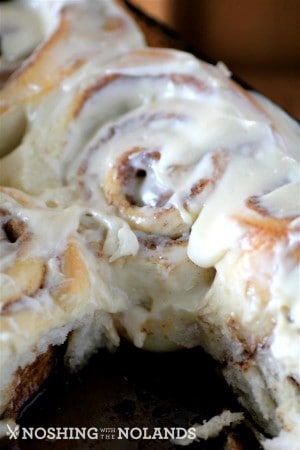 Copycat Cinnabon Cinnamon Rolls - Noshing With the Nolands