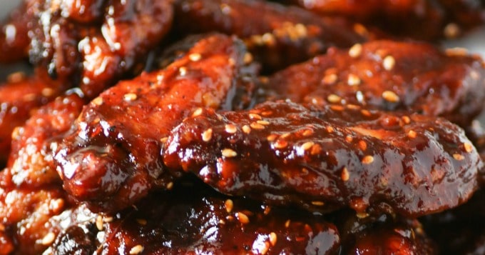 Wings with Angry Sauce