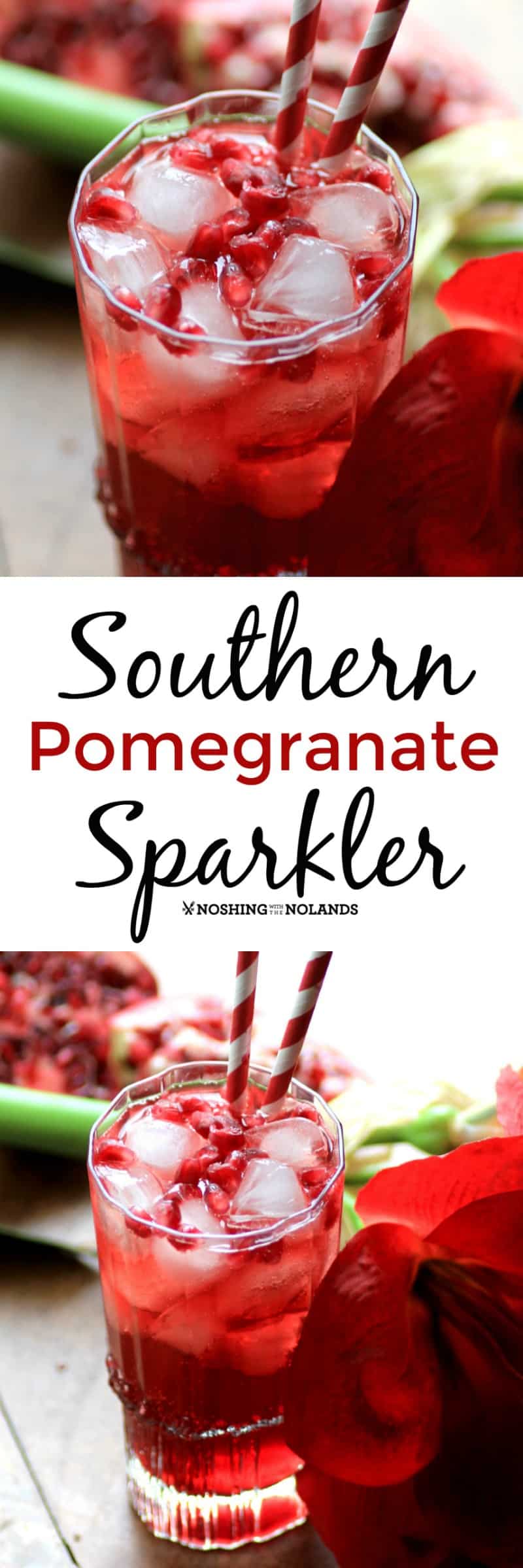 Southern Pomegranate Sparkler - Noshing With the Nolands