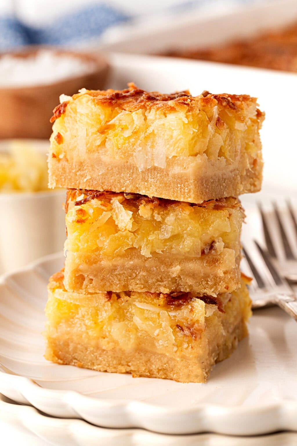 Old-Fashioned Hawaiian Dream Bars are easy to make