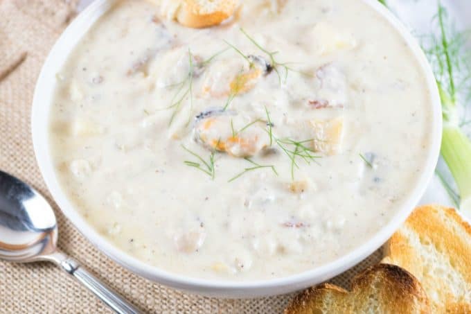 West Coast Seafood Chowder - Noshing With The Nolands