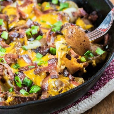 Campfire Home Fries - Noshing With the Nolands