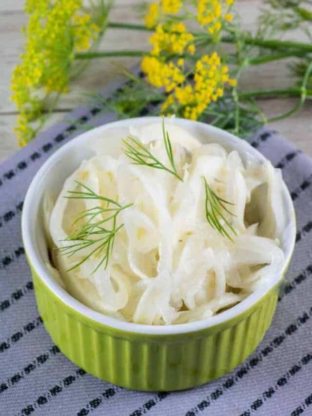 How to Make Quick Pickled Fennel - Noshing With the Nolands
