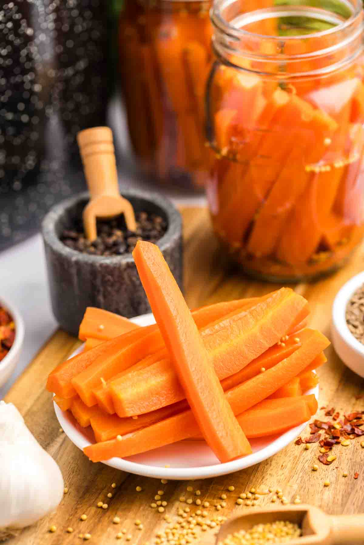 Pickled Carrots Recipe - Noshing With The Nolands