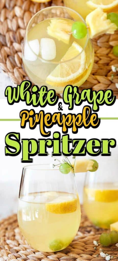 White Grape and Pineapple Spritzer - NWTN
