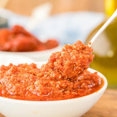 Sundried Tomato Red Pesto - Noshing With the Nolands