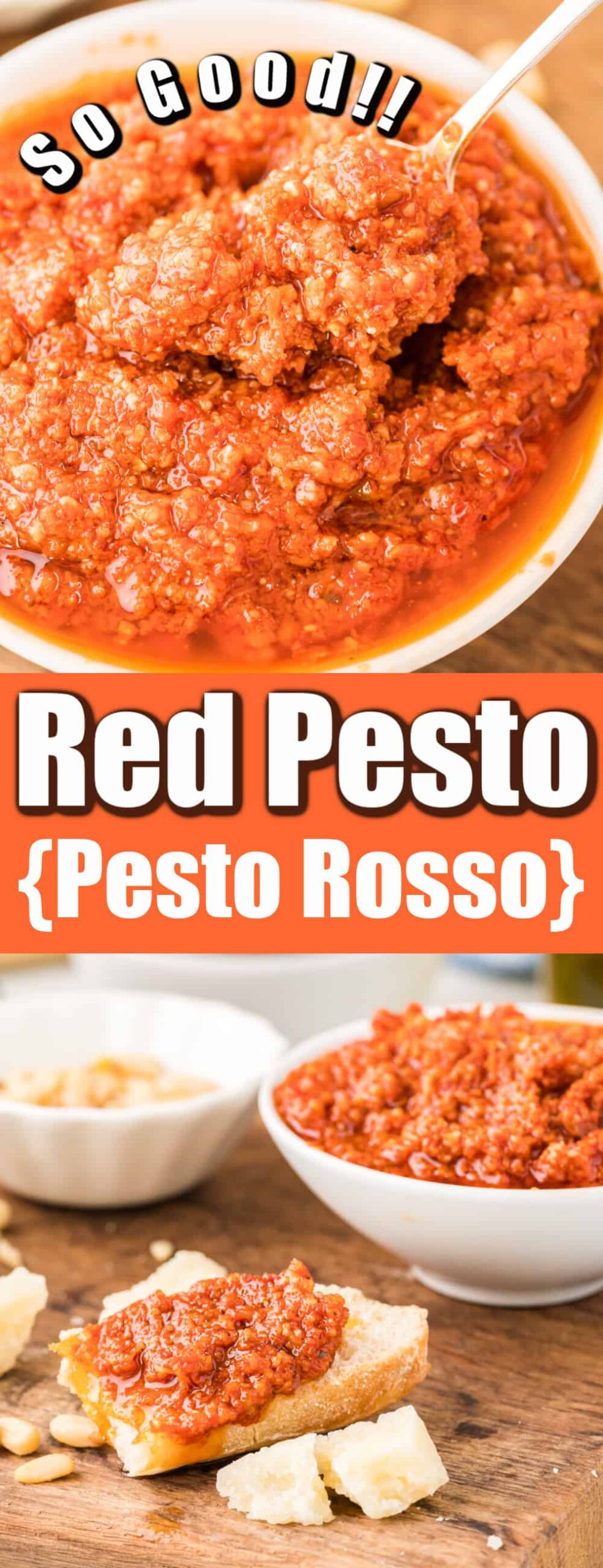 Sundried Tomato Red Pesto - Noshing With the Nolands