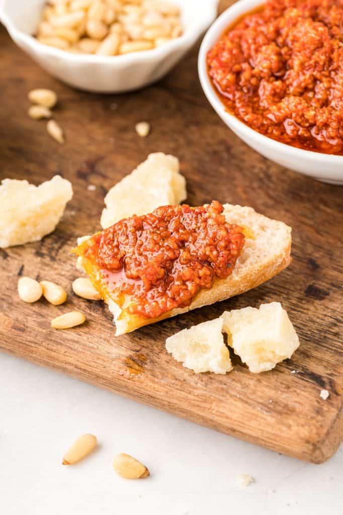 Sundried Tomato Red Pesto - Noshing With the Nolands