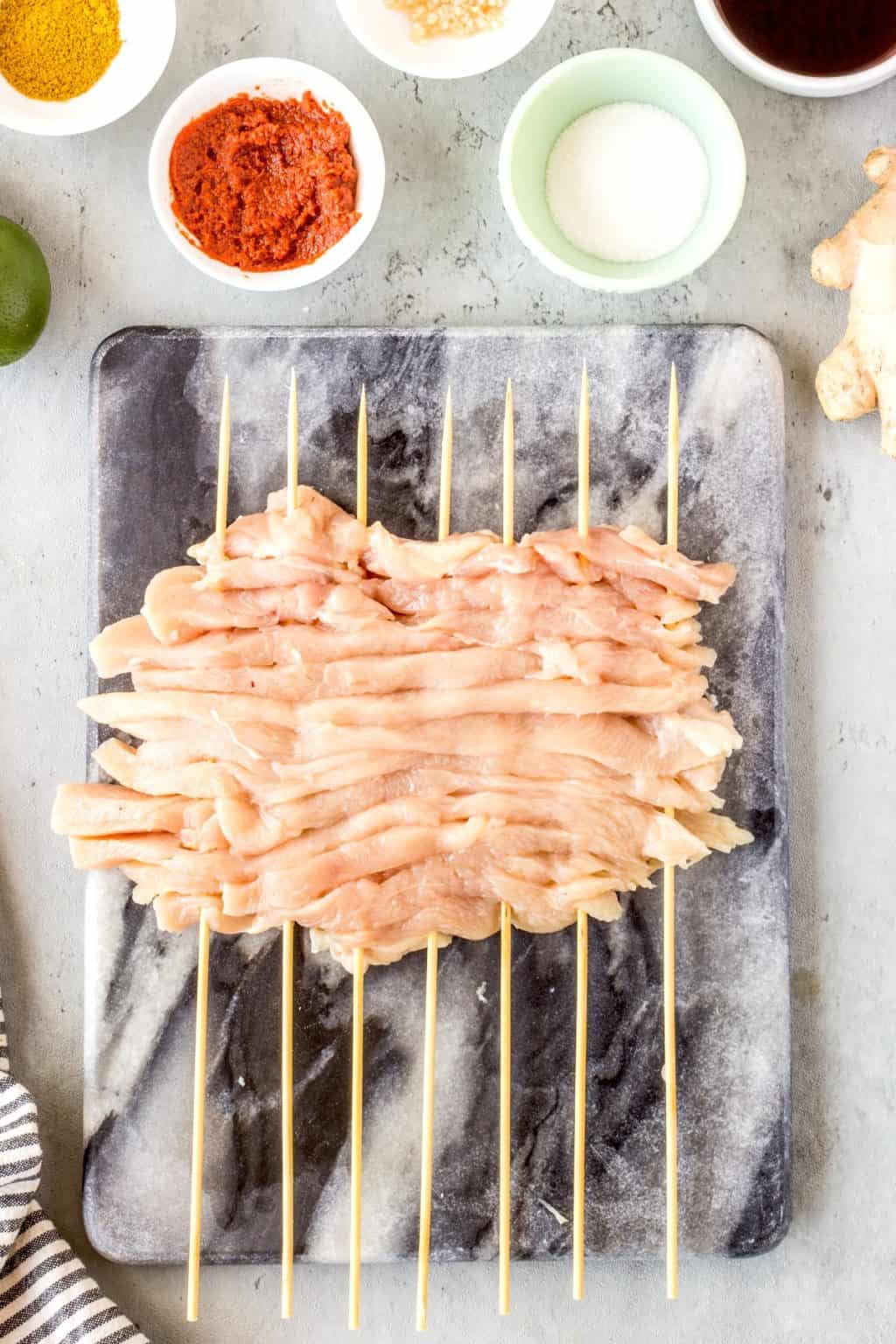 Fast Easy Oven Chicken Satay - Noshing With the Nolands