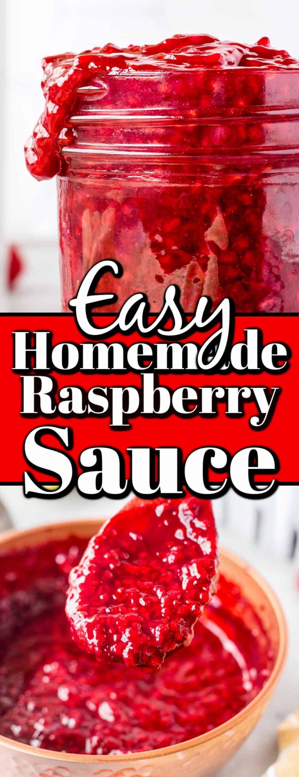 Easy Homemade Raspberry Sauce - Noshing With the Nolands