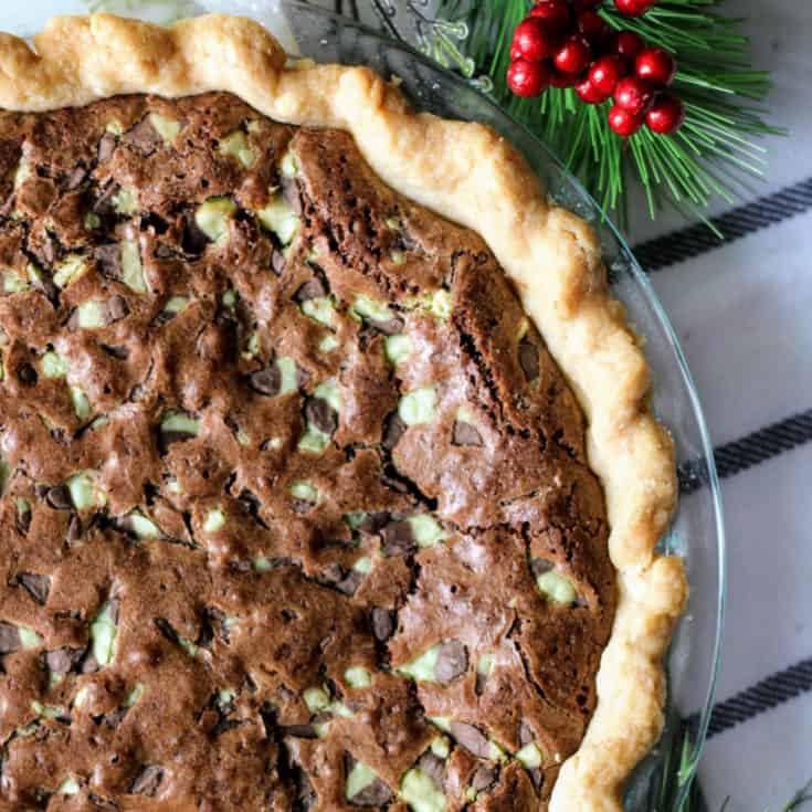 Amazing Mint Chocolate Pie - Noshing With the Nolands