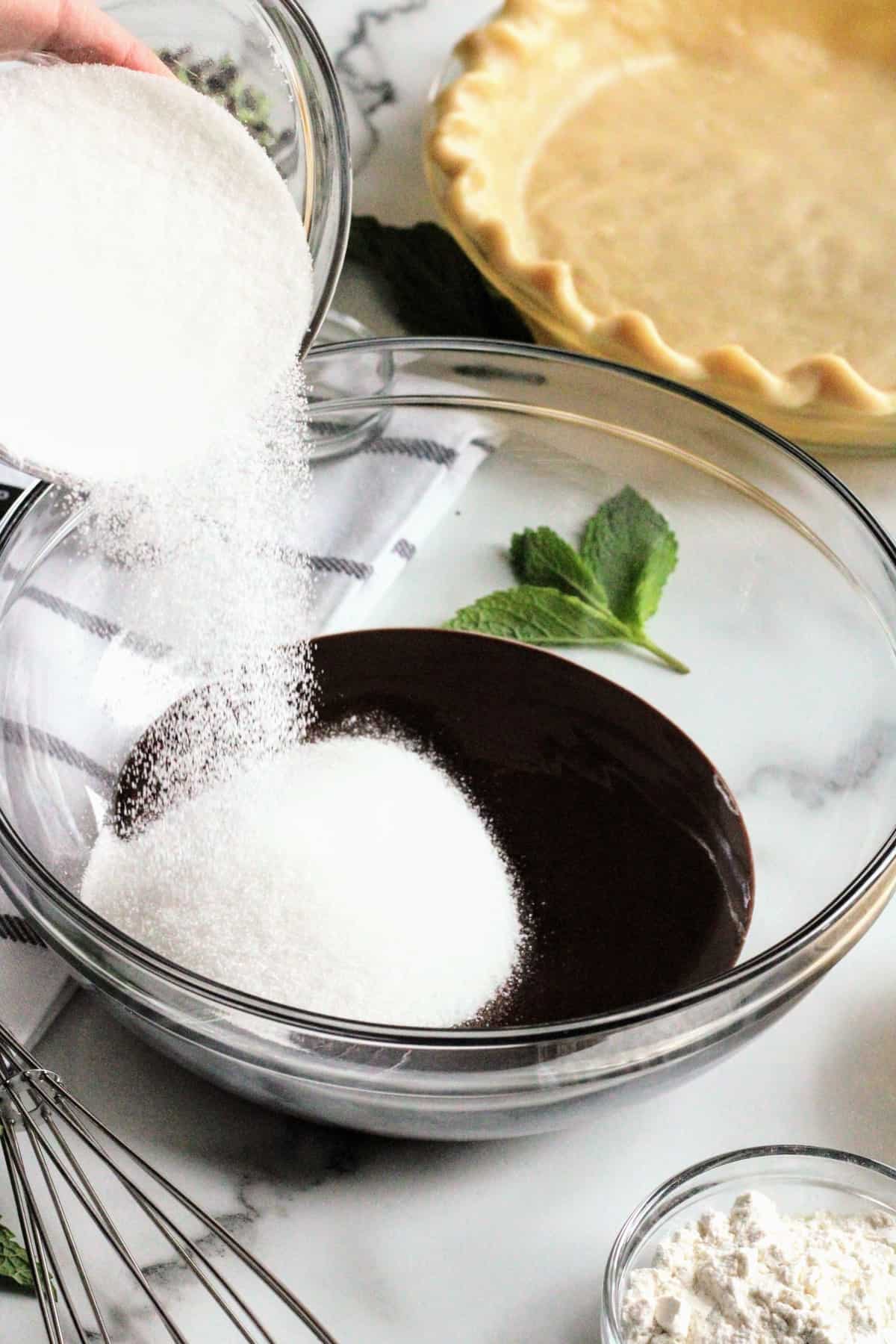 Amazing Mint Chocolate Pie - Noshing With the Nolands