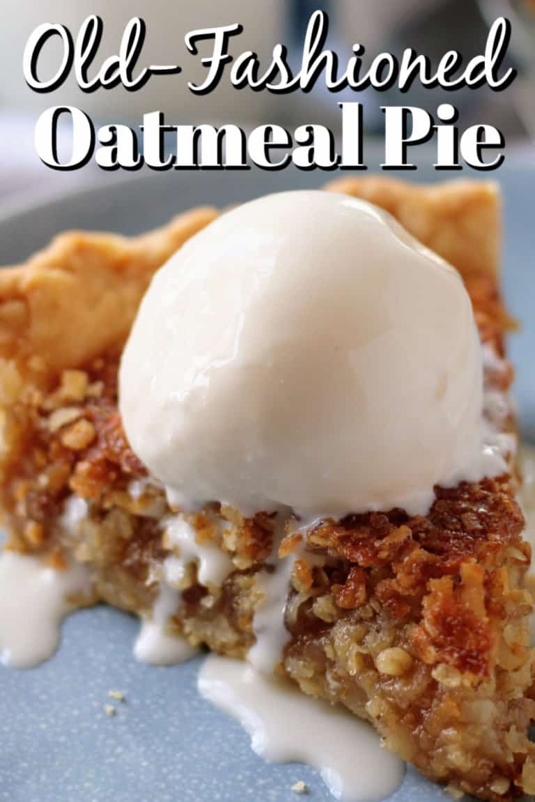 Old-Fashioned Oatmeal Pie - Noshing With the Nolands