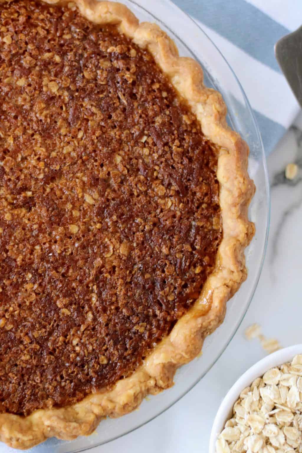 Old-Fashioned Oatmeal Pie - Noshing With the Nolands