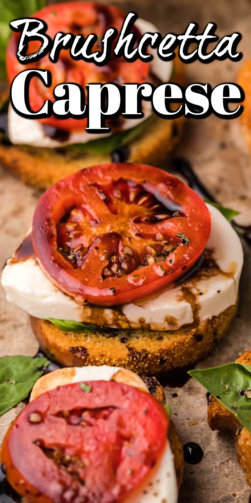 Bruschetta Caprese - Noshing With The Nolands