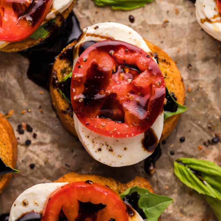 Bruschetta Caprese - Noshing With The Nolands
