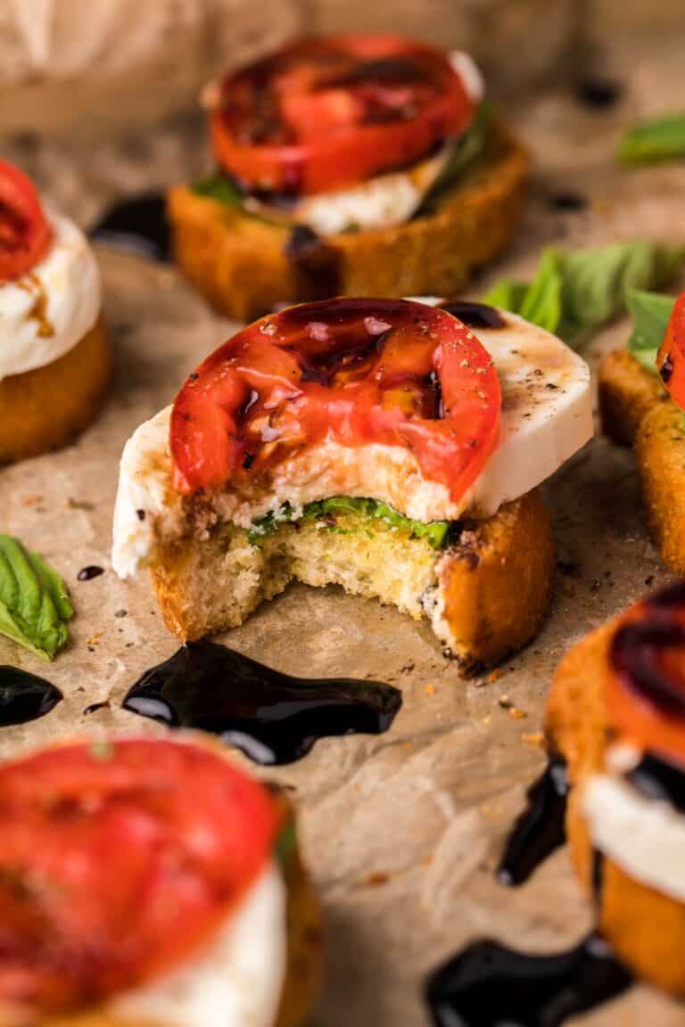 Bruschetta Caprese - Noshing With The Nolands