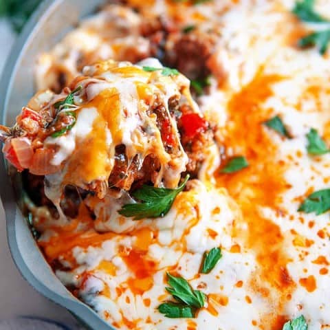Stuffed Pepper Casserole - Noshing With The Nolands