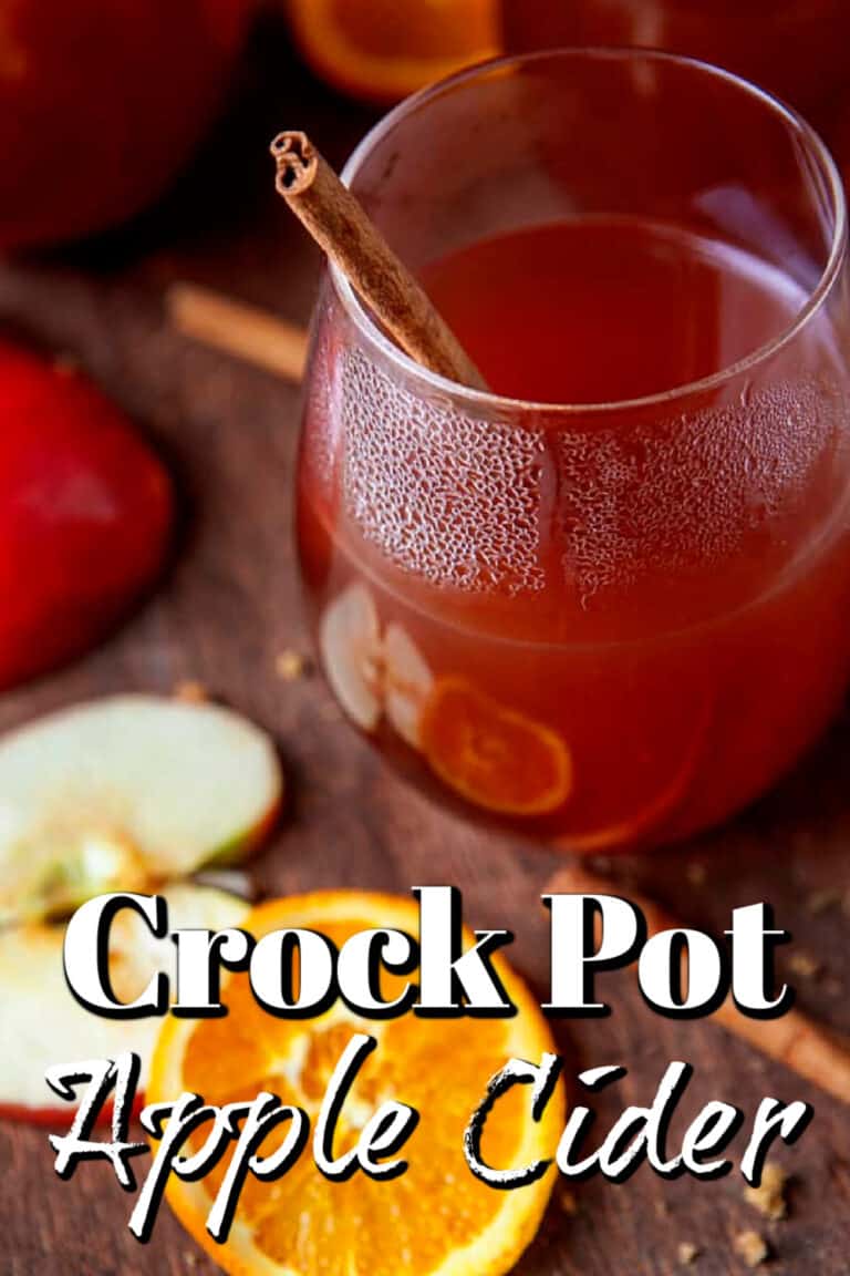Crock Pot Apple Cider - Noshing With The Nolands