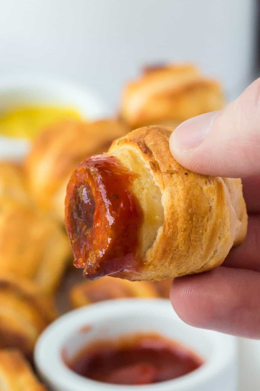 Air Fryer Pigs in a Blanket - Noshing With The Nolands