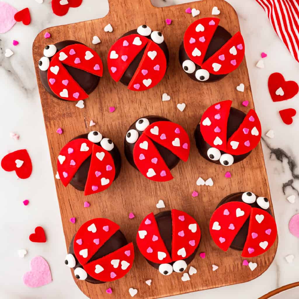 Love Bug Valentine's Day Cookies - Noshing With The Nolands