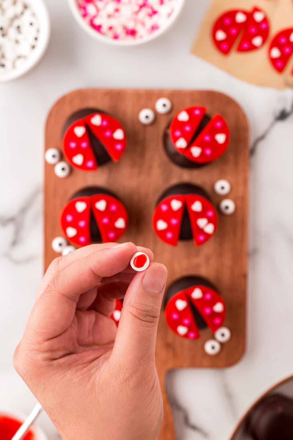 Love Bug Valentine's Day Cookies - Noshing With The Nolands