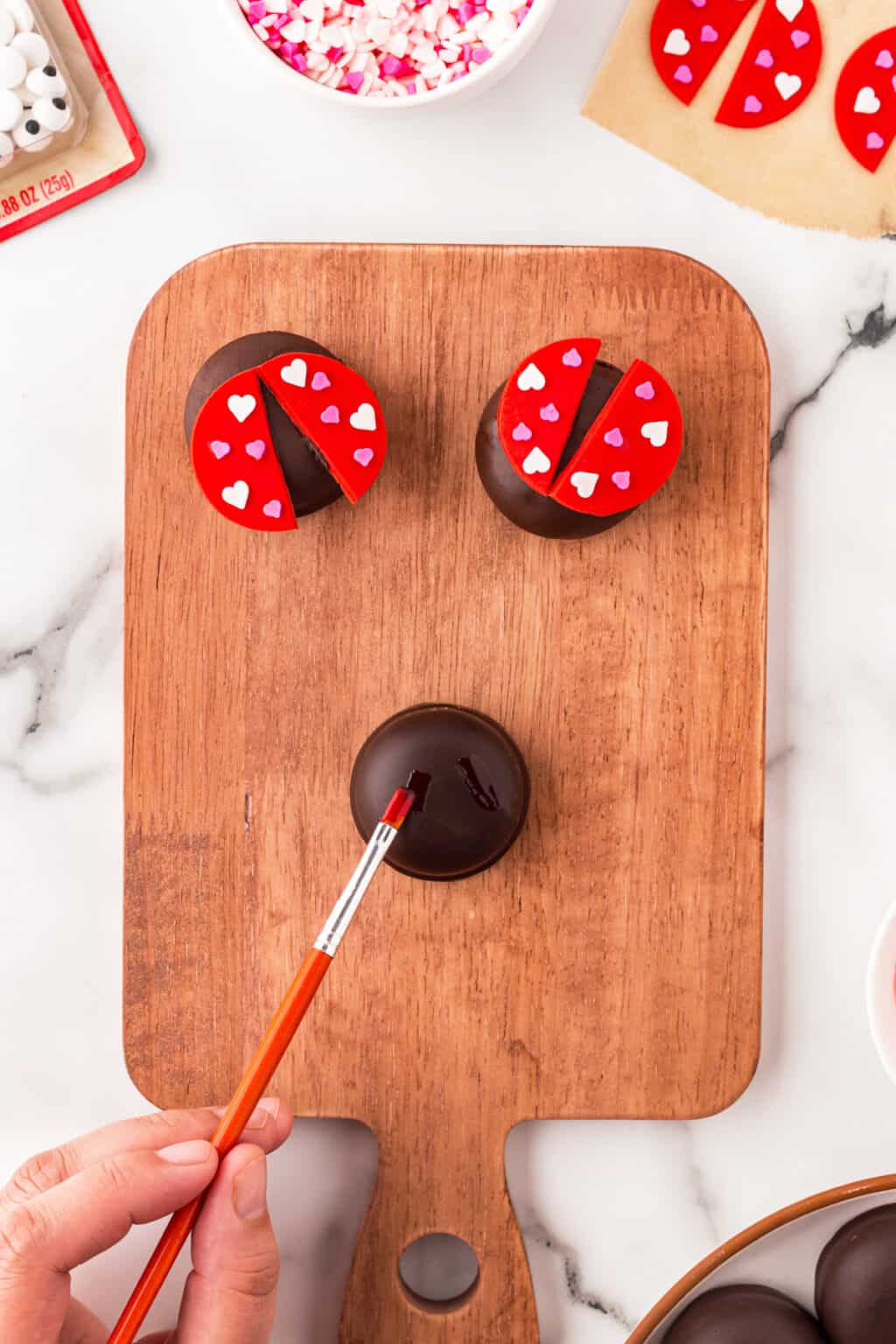 Love Bug Valentine's Day Cookies - Noshing With The Nolands