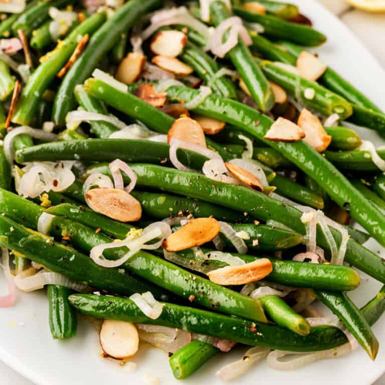 Green Beans Almondine - Noshing With The Nolands