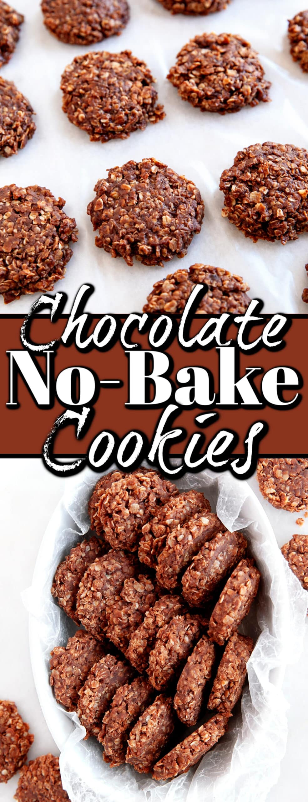 Chocolate No-Bake Cookies - Noshing With The Nolands