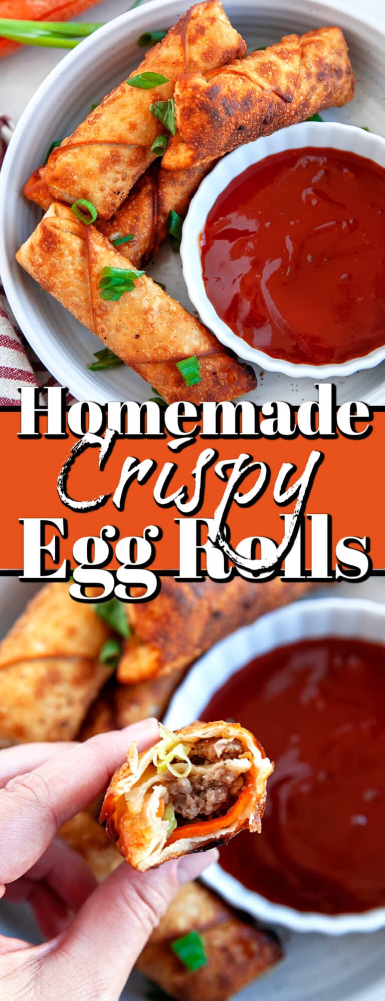 Crispy Homemade Egg Rolls - Noshing With The Nolands
