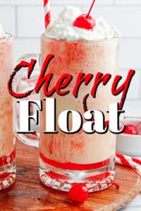 Nostalgic Cherry Float - Noshing With The Nolands