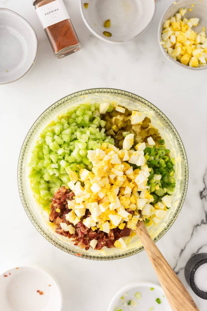 Nan's Mashed Potato Salad - Noshing With The Nolands