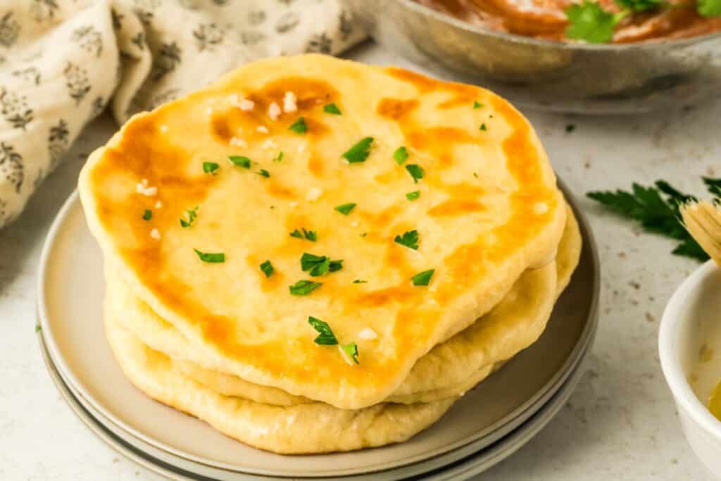 Garlic Naan Recipe - Noshing With The Nolands