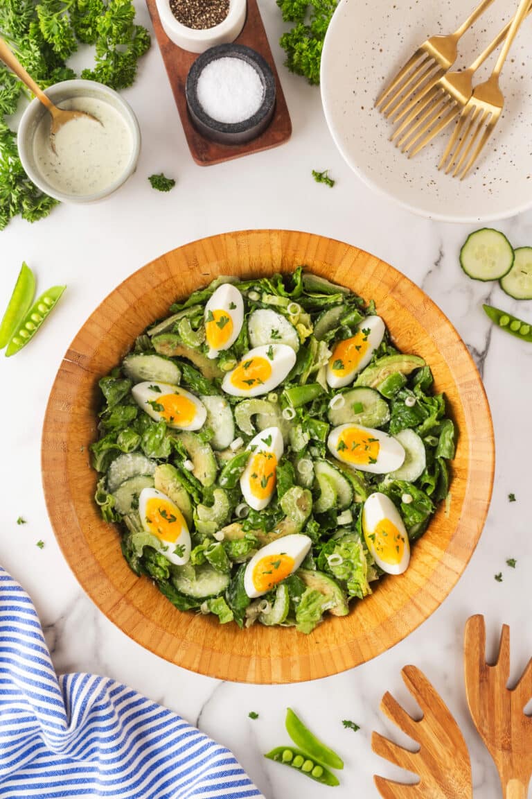 California Salad with Jalapeno Ranch Dressing - NWTN