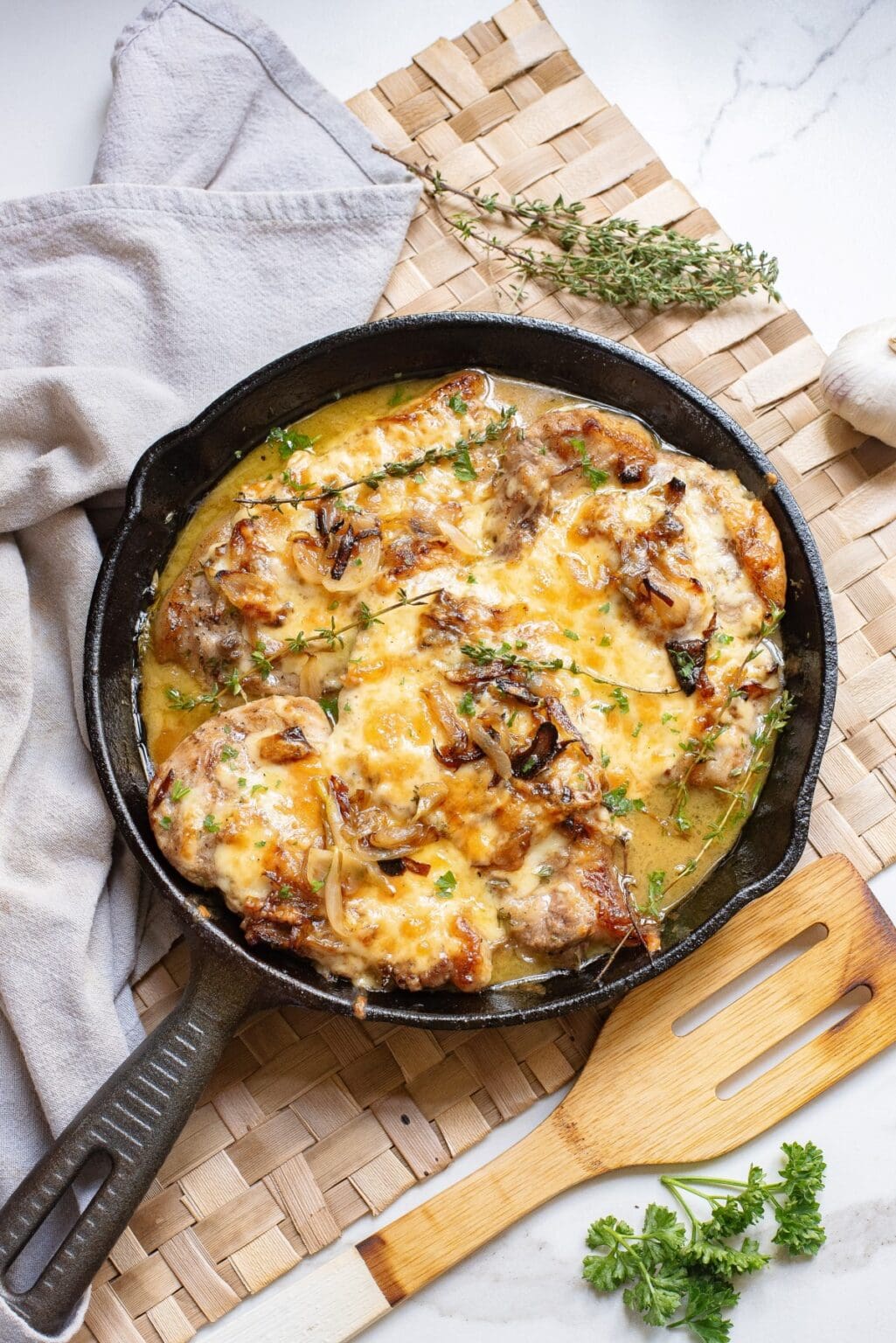 French Onion Pork Chops - Noshing With The Nolands
