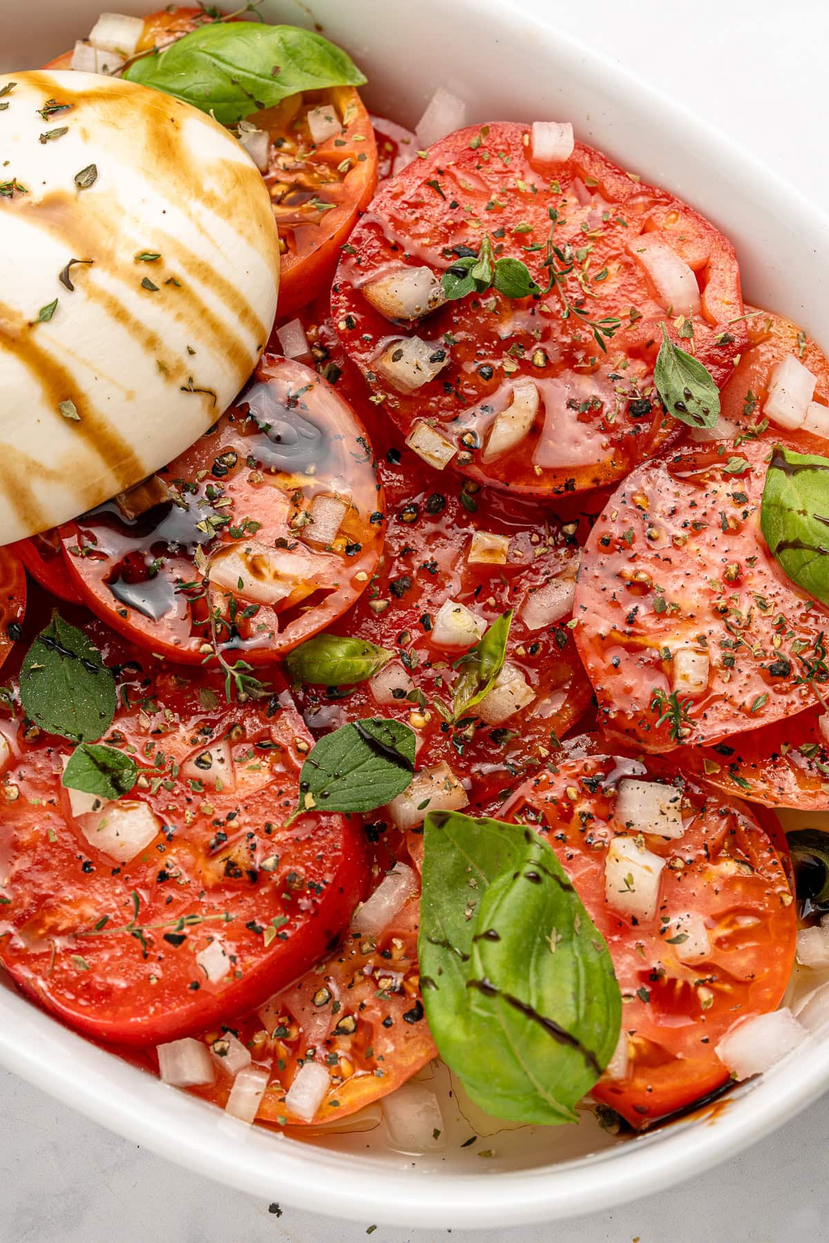 Tomato Burrata Salad - Noshing With The Nolands