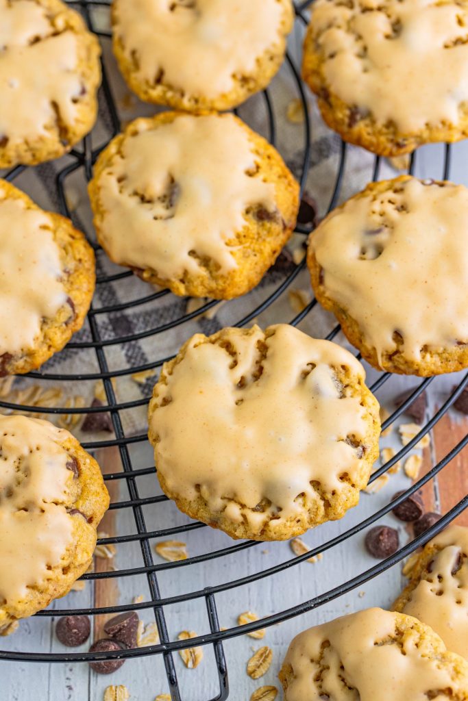 Iced Oatmeal Cookies - Noshing With The Nolands