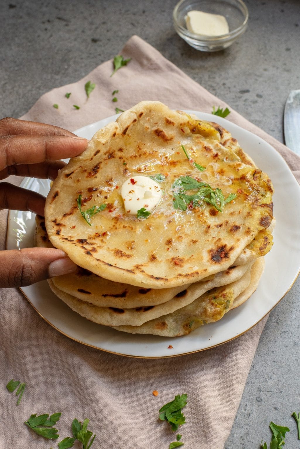 Aloo Paratha - Noshing With The Nolands