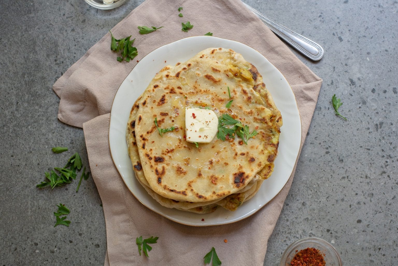 Aloo Paratha - Noshing With The Nolands