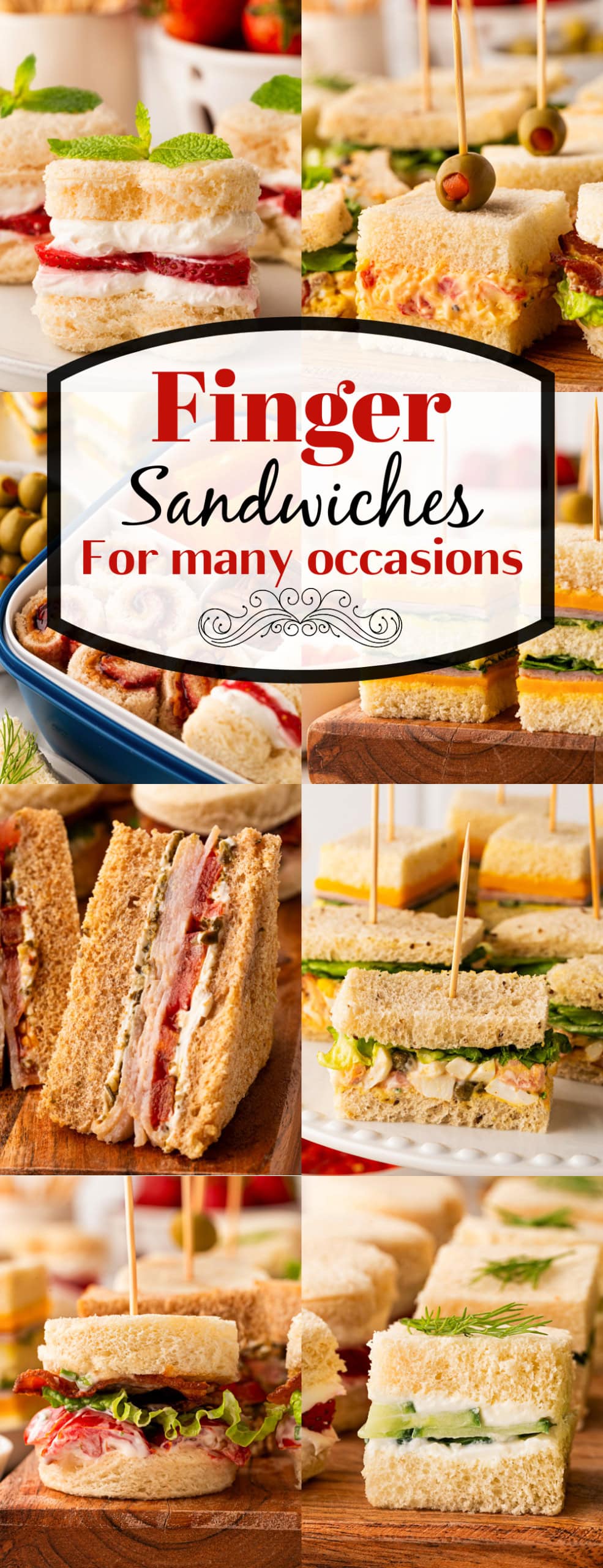 Finger Sandwiches - Noshing With the Nolands