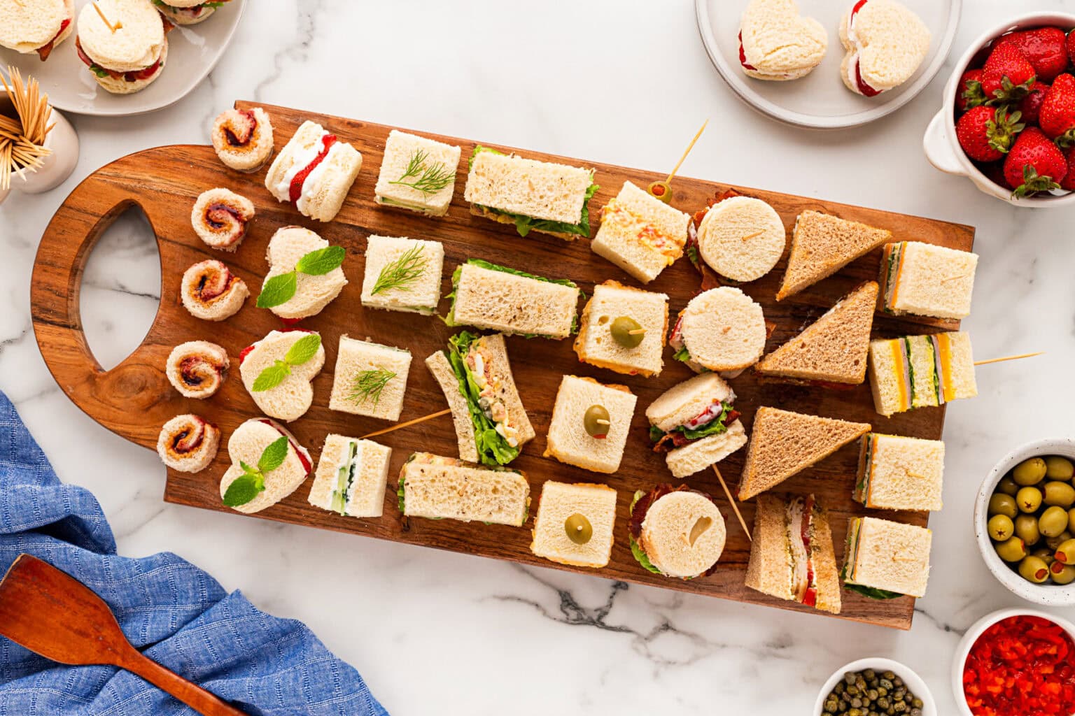 Finger Sandwiches - Noshing With the Nolands