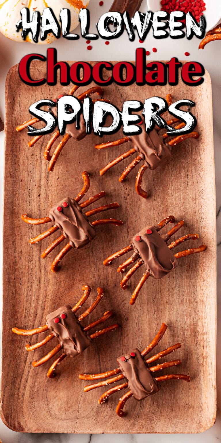 Halloween Chocolate Spiders - Noshing With the Nolands