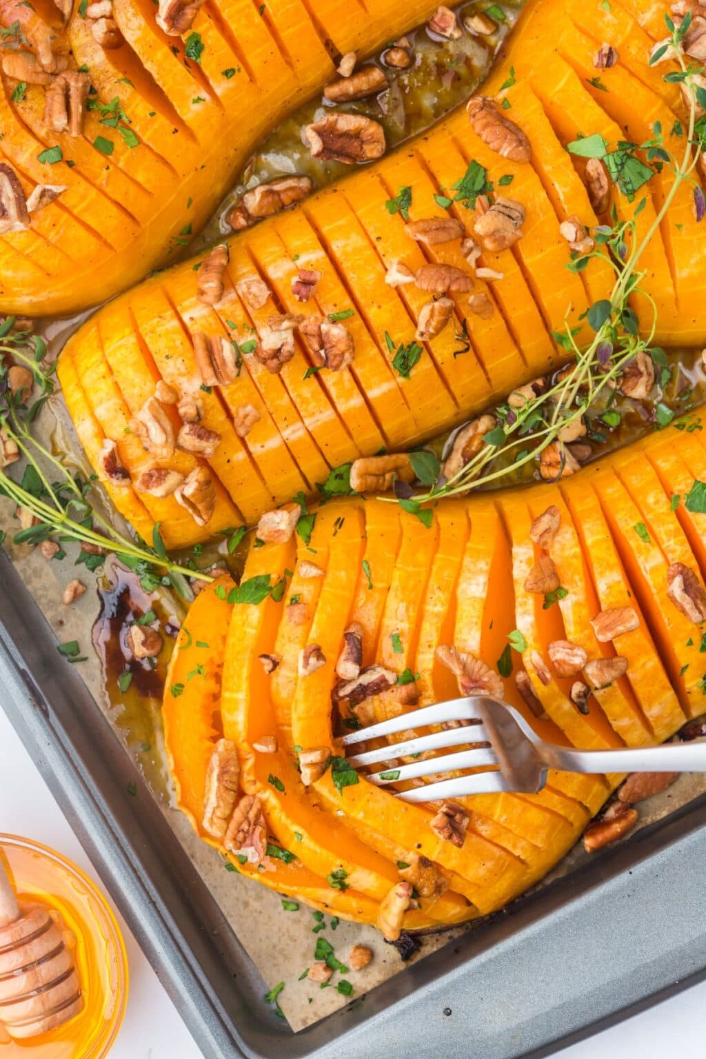 Hasselback Butternut Squash - Noshing With the Nolands