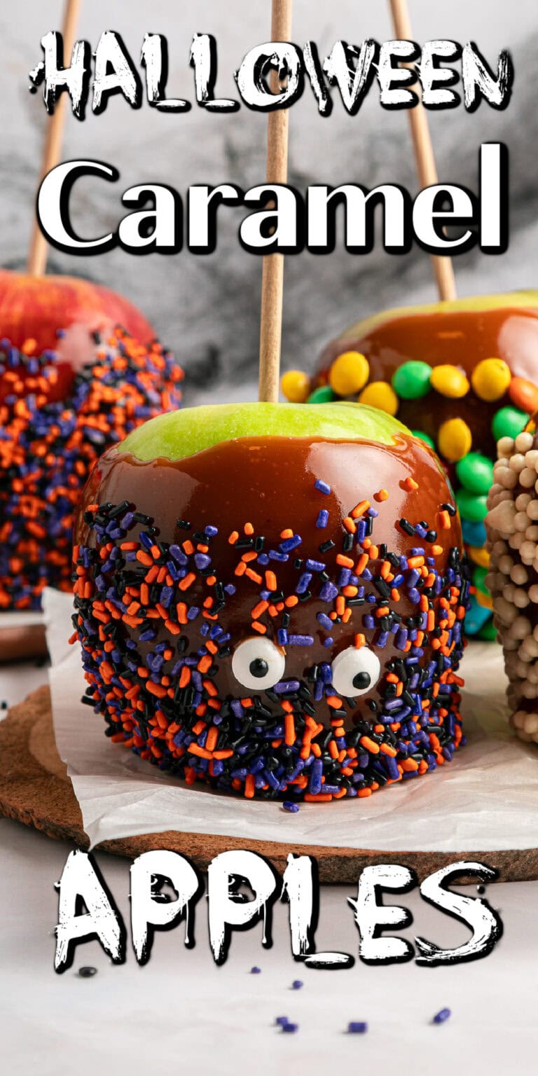 Halloween Caramel Apples - Noshing With the Nolands