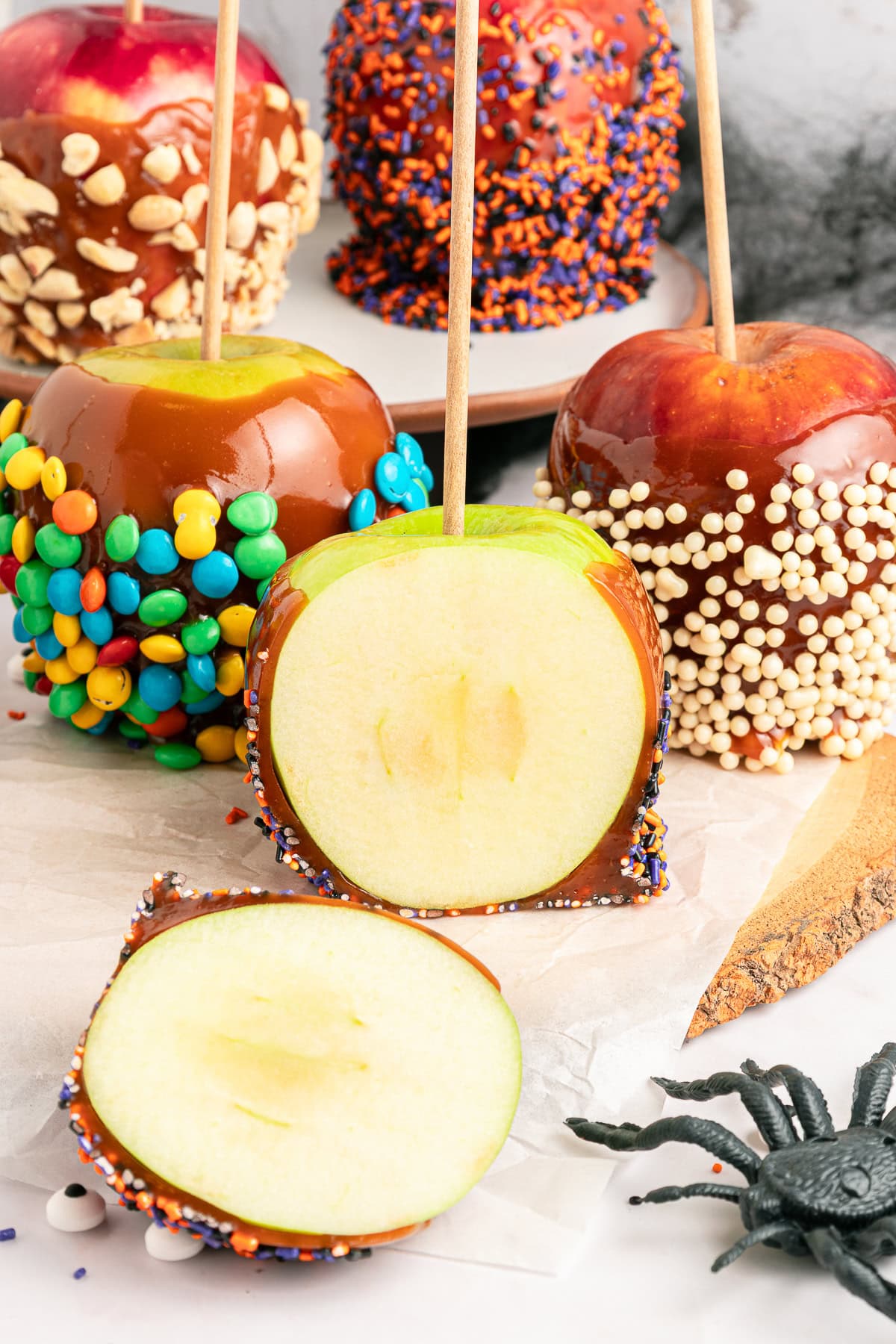 Halloween Caramel Apples - Noshing With the Nolands