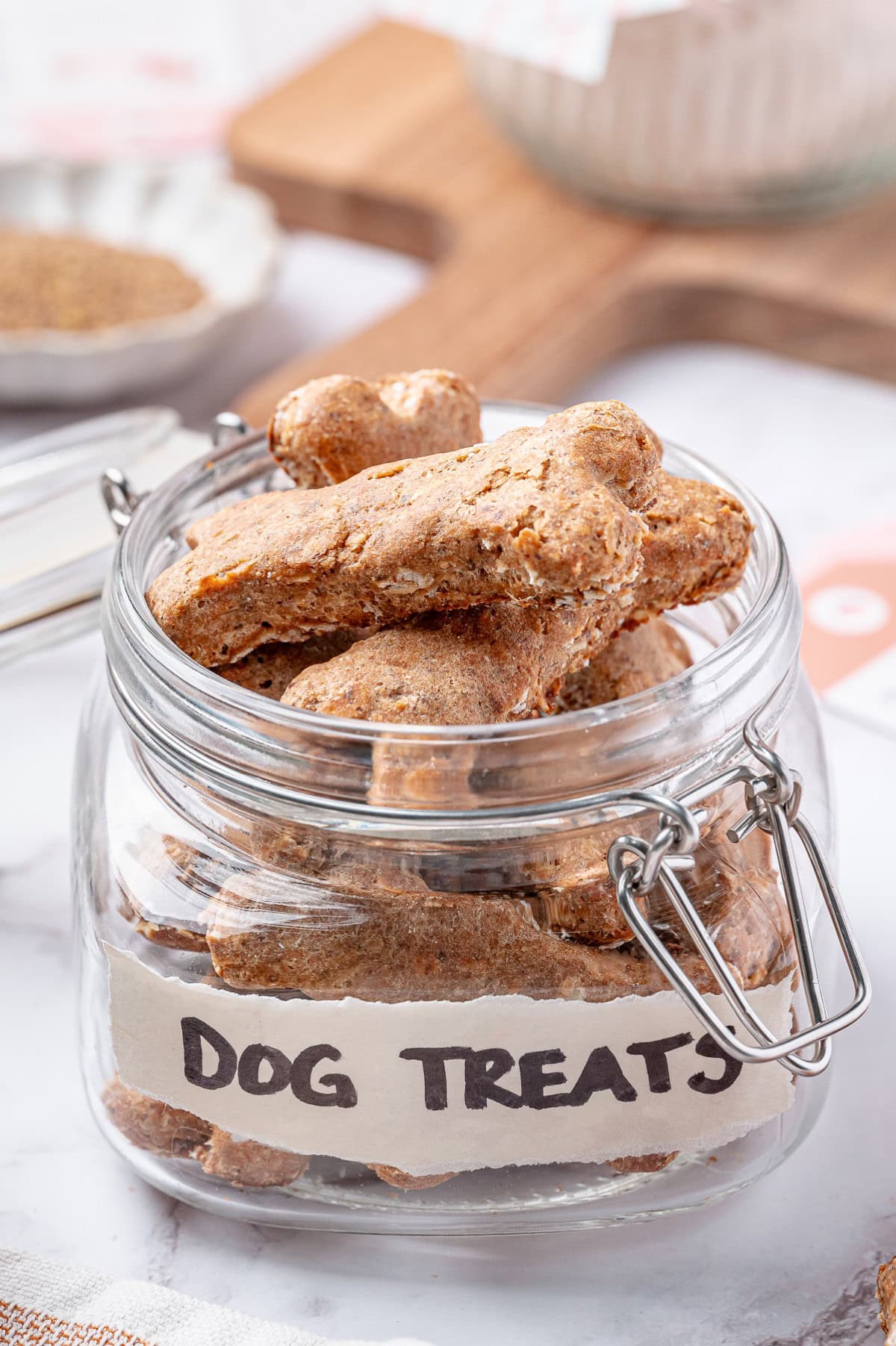Peanut Butter Dog Cookies - Noshing With the Nolands